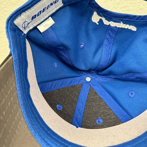 Accessories | New Boeing Baseball Cap 10 Years Of Boeing Aerospace Blue ...